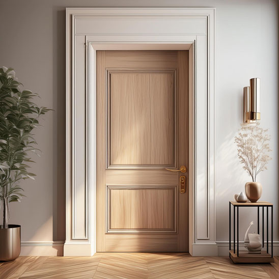 Les dernières tendances pour les couleurs de porte d'intérieur