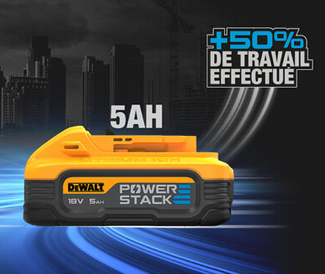 DeWalt PowerStack : la nouvelle génération de batteries